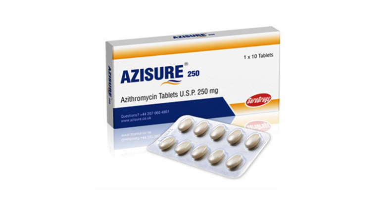 Azithromycin Tablets USP 250mg